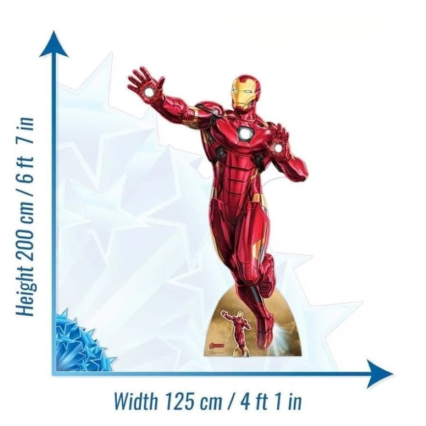 Avengers Iron Man cardboard cut-out – Gadget Stall